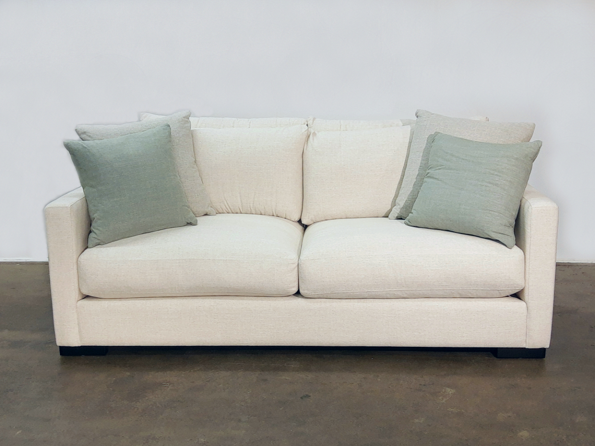 Boss Condo Sofa - Campbell Cream - Sofa So Good 2 Go